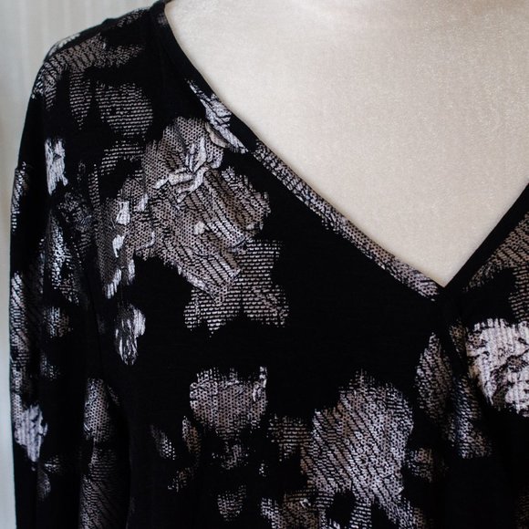 Ellen Tracy | Tops | Ellen Tracy Womens Floral Wrap Top Xxl Nwt | Poshmark